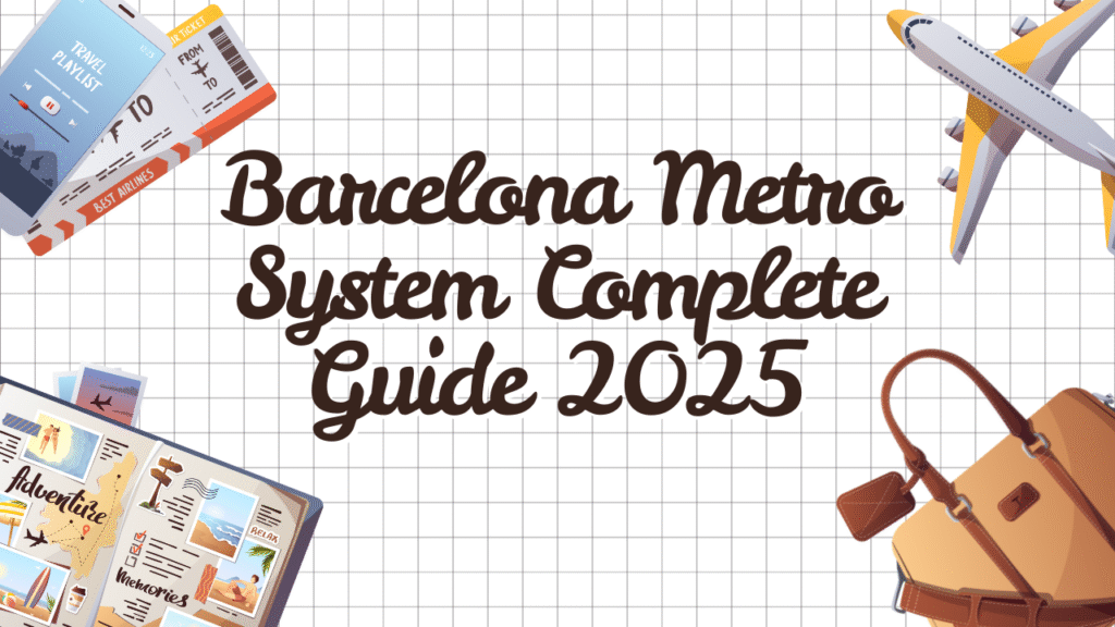 Barcelona metro system complete guide 2025